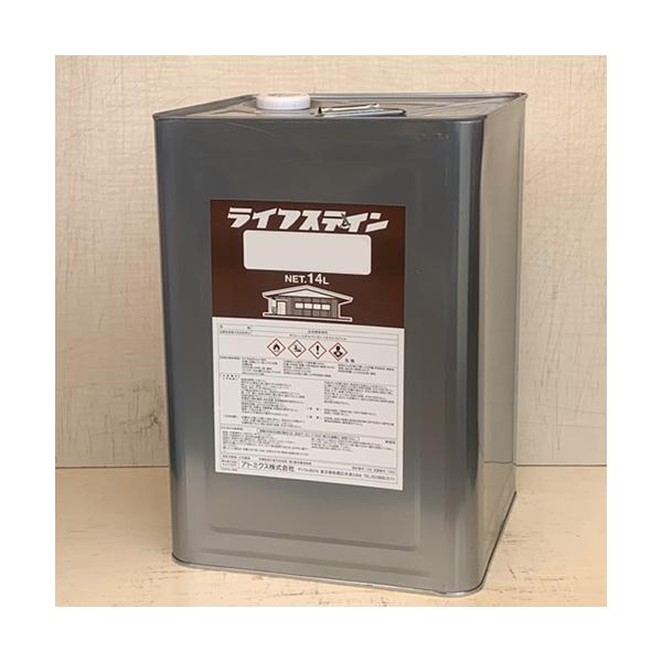 ●着色と防腐が一度にできます●各種木部建築物の塗装に（窓枠、羽目板、下見板、破風、雨戸など）●14Lで約70m2塗装できます（2回塗り）●乾燥時間：16時間以上