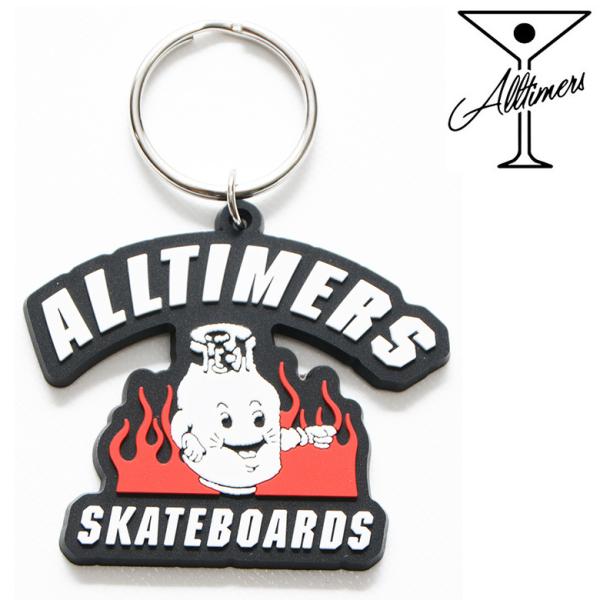 ALLTIMERS PROPANE WAYNE KEYCHAINオールタイマーズ キーチェーン[サイズ：縦/横/の順]【ワンサイズ】5cm/6cm【素材】ラバーアメリカ・NYを拠点に都会派スケーターのコアブランドとして、Supreme Ne...
