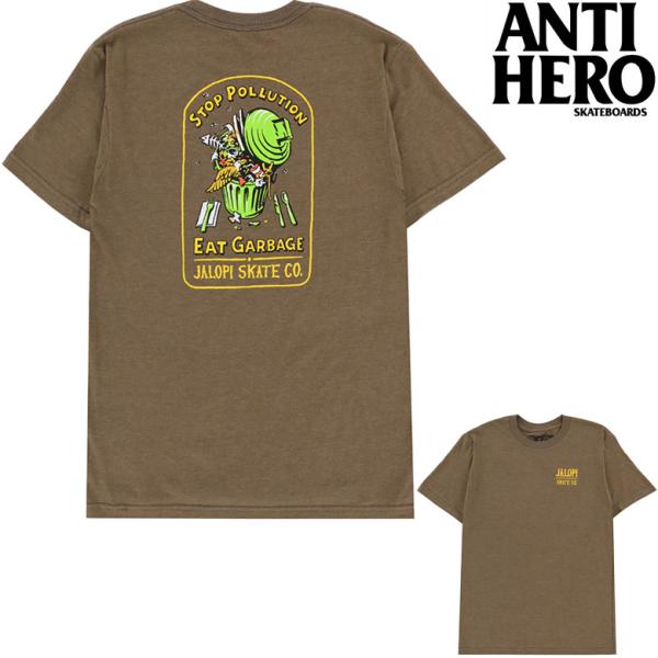 ANTI HERO SLINGSHOT POCKET TEEアンタイヒーロー Tシャツ[サイズ：肩幅 / 着丈 / 身幅 / 袖丈の順]【L】48cm / 70cm / 55cm / 21cm【XL】53cm / 72cm / 60cm /...