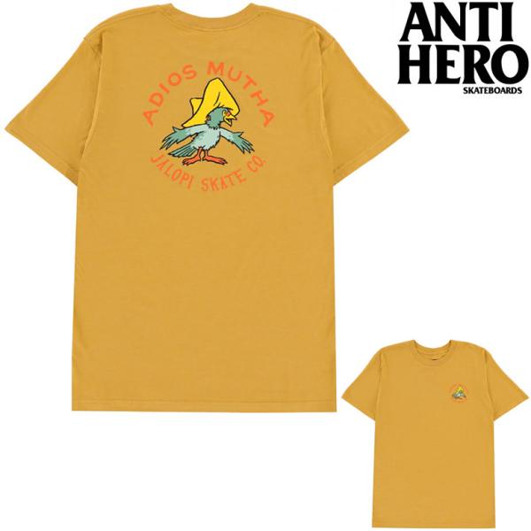 ANTI HERO SLINGSHOT POCKET TEEアンタイヒーロー Tシャツ[サイズ：肩幅 / 着丈 / 身幅 / 袖丈の順]【L】48cm / 70cm / 55cm / 21cm【XL】53cm / 72cm / 60cm /...
