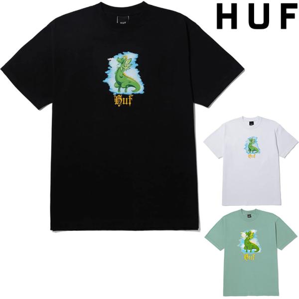 HUF FAIRY TALE S/S TEEハフ Tシャツ[サイズ：肩幅 / 着丈 / 身幅 / 袖丈の順]【M】49cm / 69cm / 53cm / 21cm【L】54cm / 72cm / 58cm / 22cm【XL】59cm /...