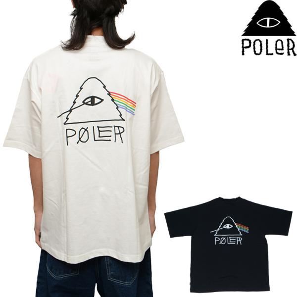 POLeR PSYCHEDELIC  RELAX FIT TEEポーラー Tシャツ[サイズ：肩幅 / 着丈 / 身幅 / 袖丈の順]【M】52cm / 69cm / 59cm / 24cm【L】55cm / 73cm / 62cm / 25...