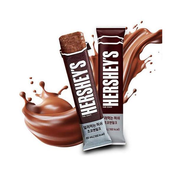 【発売日：2025年07月17日】ハーシーチョコレートドリンクのまろやかで甘さをそのまま詰め込んだ凍らせて食べるアイスバーです。