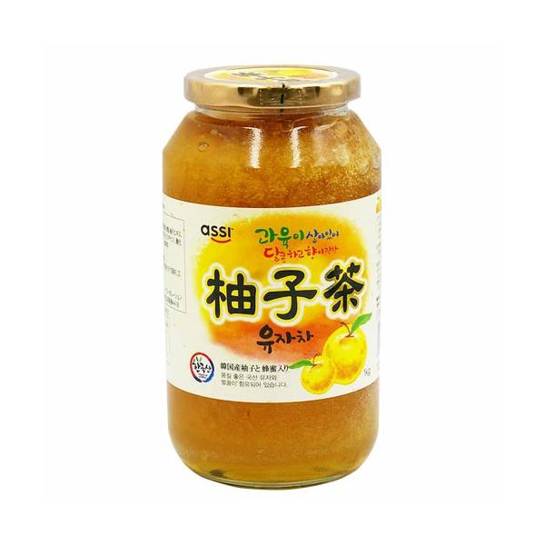 柚子と蜂蜜の風味良いお茶。お茶だけではなく、生姜焼きや角煮などの料理にもおすすめです。