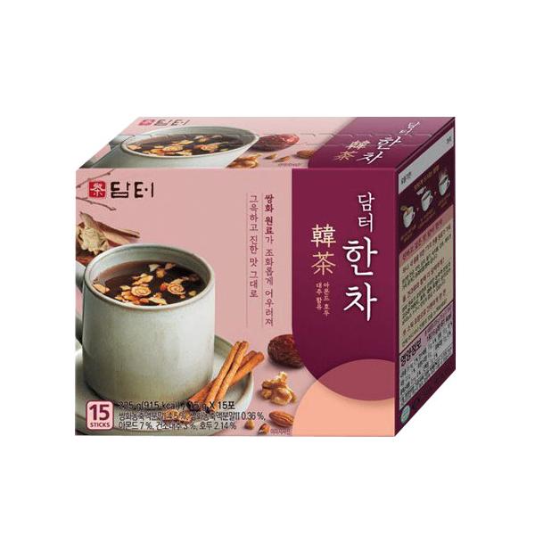 生葛、生姜、ナツメ等の原料抽出エキス分を理想的に混合させて調和を合わせて柔らかくて淡泊なスタイルの総合韓茶