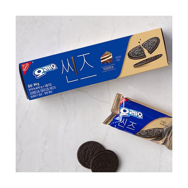 オレオの薄焼きクッキー×ティラミス
