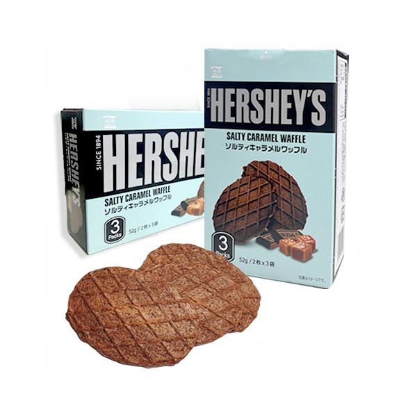 人気チョコレートブランド HERSHEY'S のチョコを使用した、サクサク食感のワッフルビスケット！