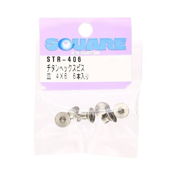 【商品名】スクエア 4x6 チタンヘックス皿ビス (6本入) STR-406【商品説明】<b>対象性別 :</b>男の子<b>主な製造国 :</b>日本【状態】新品【発送】1から2営業日で発送...