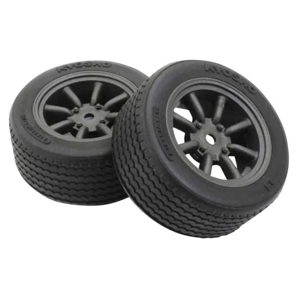 【商品名】京商 接着済 V-TC タイヤ FZ02 (M/8S ワタナベホイル/ブラックM/2p) FATH706BKM【商品説明】1/10スケール FAZER Mk2シリーズ FZ02 / FZ02L シャシー用接着済タイヤ。レーシングサ...