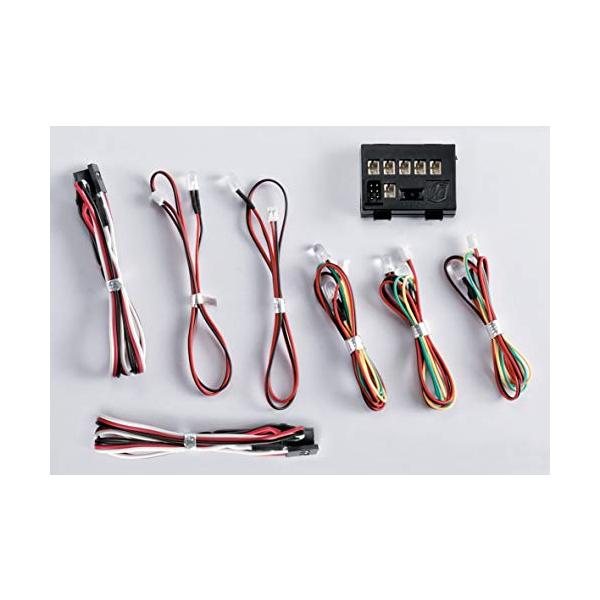 【商品名】[Killerbody] 48100 LEDユニットセット&amp;コントロールボックス 5mmLED8個【商品説明】LEDユニットセット&amp;コントロールボックス 5mmLED8個ホワイトLEDｘ2 ブルーLEDｘ2 レッド...