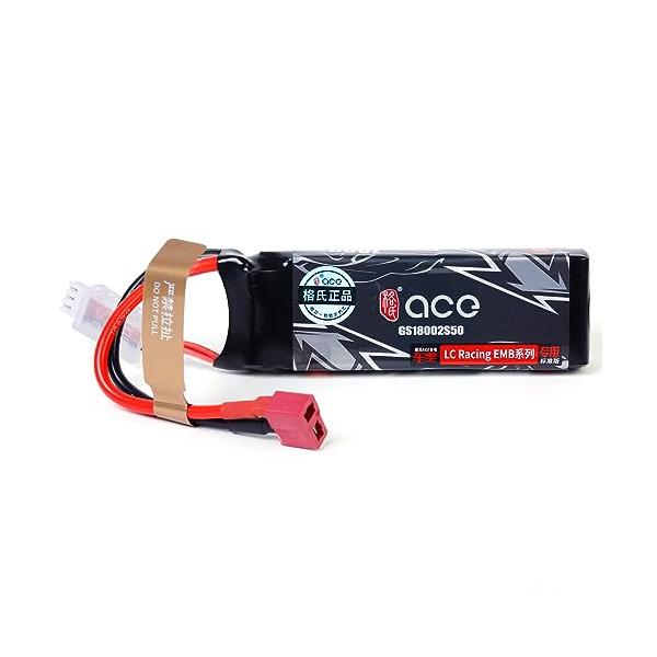 【商品名】[LCRACING] Gens ace製 Lipoバッテリー 1800mAh 7.4v 2S 50C ラジコンバッテリー ドローン RCカー【商品説明】ブランド: Gens ace商品名: 2s 1800mAh 20C 7.4V ...