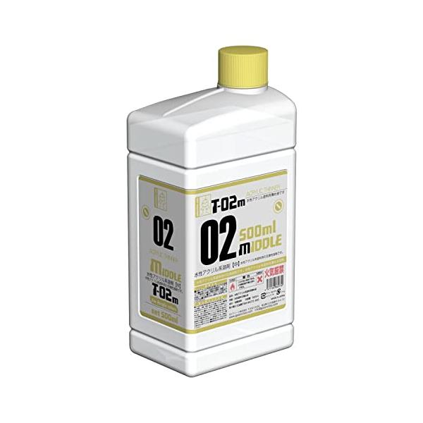 メーカー：ガイアノーツ商品名：T-02M アクリル溶剤【中】500ml型番：86073JAN：4571180860730発送予定：1から2営業日で発送(休業日を除く)