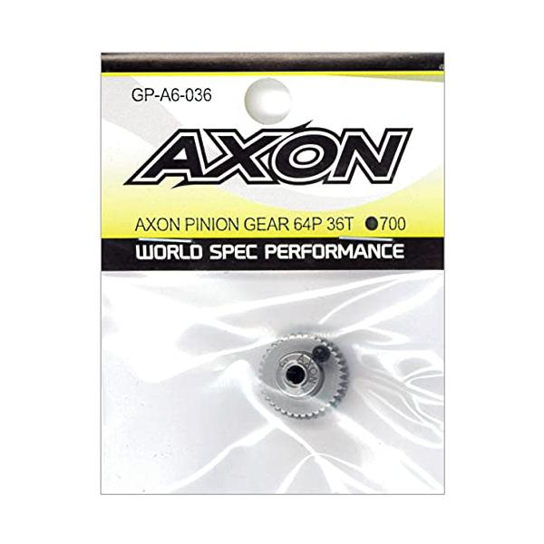 【商品名】AXON ピニオンギヤ 64P 36T GP-A6-036【商品説明】ピニオンギヤはモーター出力を駆動トラクションとして伝えるために非常に重要なアイテムです。アクソンピニオンギヤはギヤ歯形状はもちろん、ピニオンギヤの回転時の「揺れ...