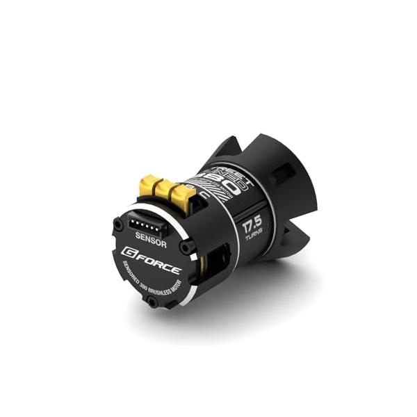 【商品名】ジーフォース (G-Force) Street Tuned 380 Brushless Motor 17.5T (Fixed timing) 日本正規品 G0414【商品説明】380ブラシレスモーターに540サイズのフロントケース...
