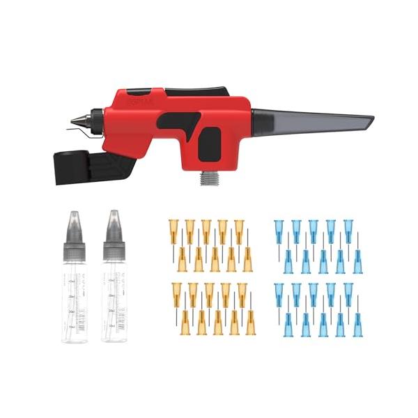 【商品名】DSPIAE PT-AB-J　ウォッシュフリーエアブラシ【日本正規代理店】 (PT-AB-J)【商品説明】・洗浄不要で塗装作業が作業がスムーズ ・革新的な独立吸気システムで安定した塗装が可能 ・耐久性に優れたPP樹脂を使用した本体...