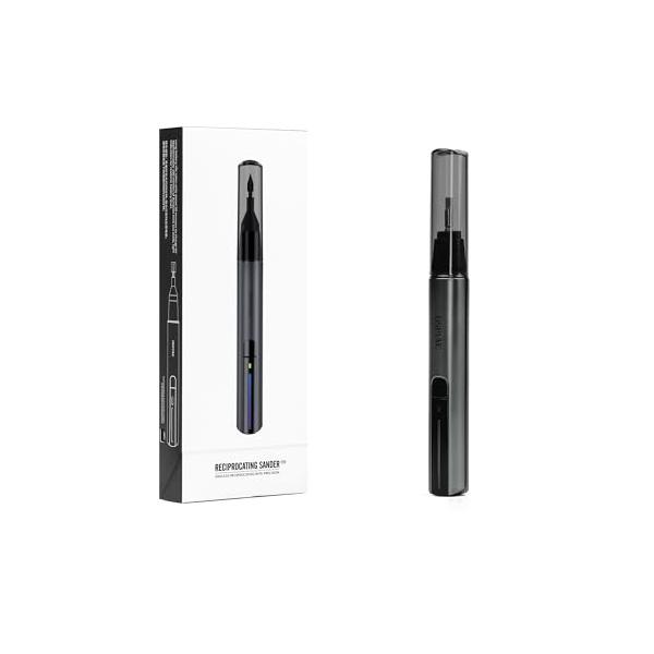 【商品名】ES-A PRO 電動ペンサンダーPRO【日本正規代理店】 (ES-A PRO)【商品説明】・耐久性と耐摩耗性に優れたアルミ合金製本体 ・8種類のナイロン製研磨ヘッド付属 ・給電しながら作業が出来るの効率がアップ ・シリコンを使用...