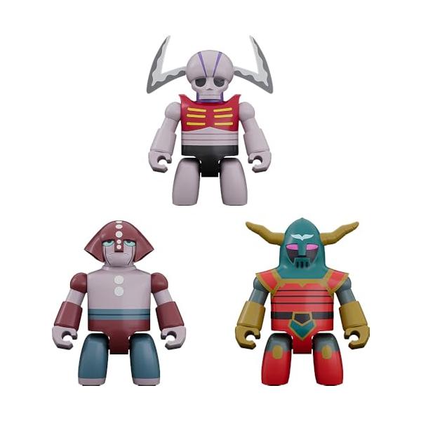 【商品名】グッドスマイルカンパニー［GOOD SMILE COMPANY］BRICKROID マジンガーZ 機械獣セット(1) ノンスケール プラスチック製 塗装済み可動フィギュア【商品説明】(C) 永井豪／ダイナミック企画全高：約50mm...