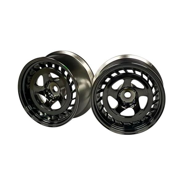 【商品名】SSR Formula AERO SPOKE WHEEL オフセット6（浅リム） ブラッククローム (2pcs)【商品説明】プラスチック製品【状態】新品【発送】1から2営業日で発送(休業日を除く)【JAN】4582387283963