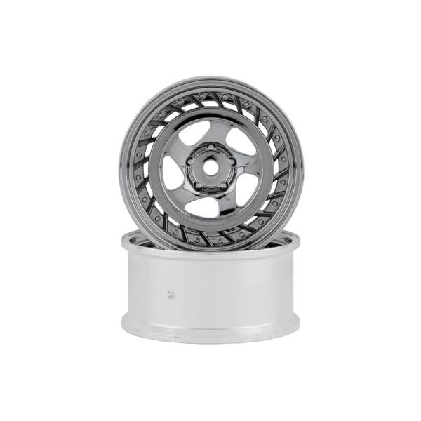 【商品名】SSR Formula AERO SPOKE WHEEL オフセット6（浅リム） クロームシルバー (2pcs)【商品説明】プラスチック製品【状態】新品【発送】1から2営業日で発送(休業日を除く)【JAN】4582387283987