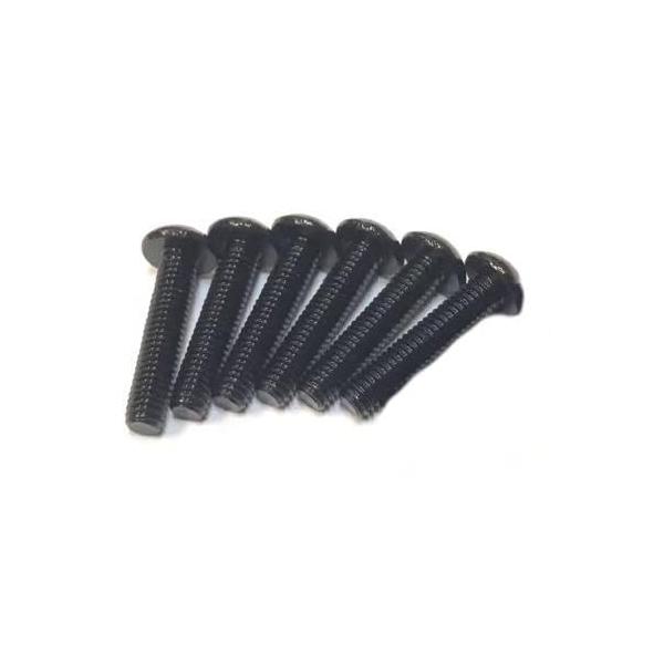 【商品名】TOPLINE/EJB-06BK/7075 M3六角ボタンビス 6mm ブラック 6本入【商品説明】●7075製の軽量ビスです。【状態】新品【発送】1から2営業日で発送(休業日を除く)【JAN】4589434370973