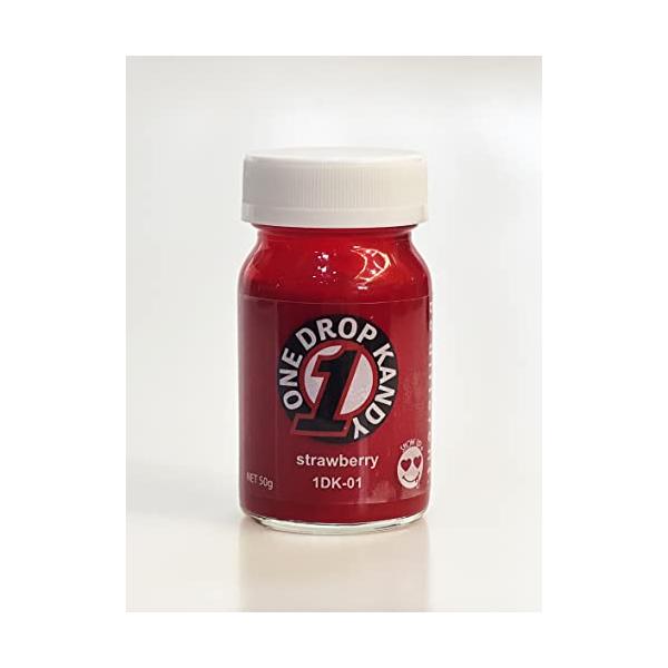 【商品名】SHOW UP ONE DROP KANDY strawberry 1DK-01 １コートで塗れるキャンディーカラー【商品説明】内容量：50g品番：1DK-01全12色50gで10cm x 20cmサイズ５個ペイント出来ます。1液...