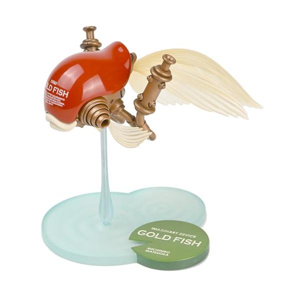 【商品名】モデルスクワッド[MODEL SQUAD] IMAGINARY DEVICE #01 GOLD FISH 緋 AKE PS＆ABS製組み立て式プラスチックモデル【商品説明】商品サイズ：全高約90mm、台座直径約80mm掲載の写真は...