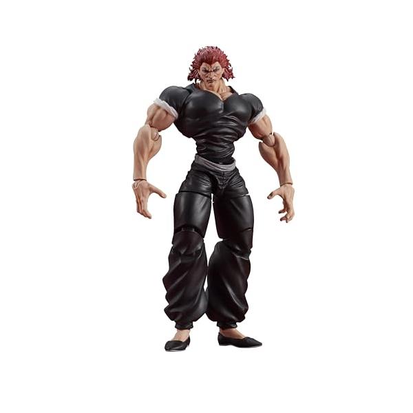【商品名】DIGACTION 『範馬刃牙』 範馬勇次郎 全高約80mm ノンスケール PVC製 塗装済み 完成品 フィギュア【商品説明】原作は累計発行部数1億部突破！板垣恵介先生による大人気格闘漫画。『史上最強の親子喧嘩』を描き切ったアニメ...
