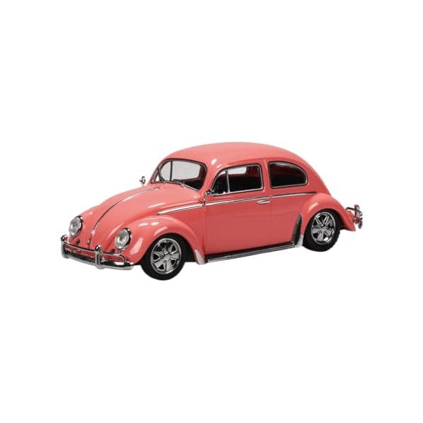 【商品名】青島文化教材社(AOSHIMA) 楽プラ スナップキット No.20CU-CP フォルクスワーゲン ビートル カスタム（コーラルピンク） 1/32スケール プラモデル【商品説明】※画像は見本用に塗装し組み立てた試作品です。実際の商...