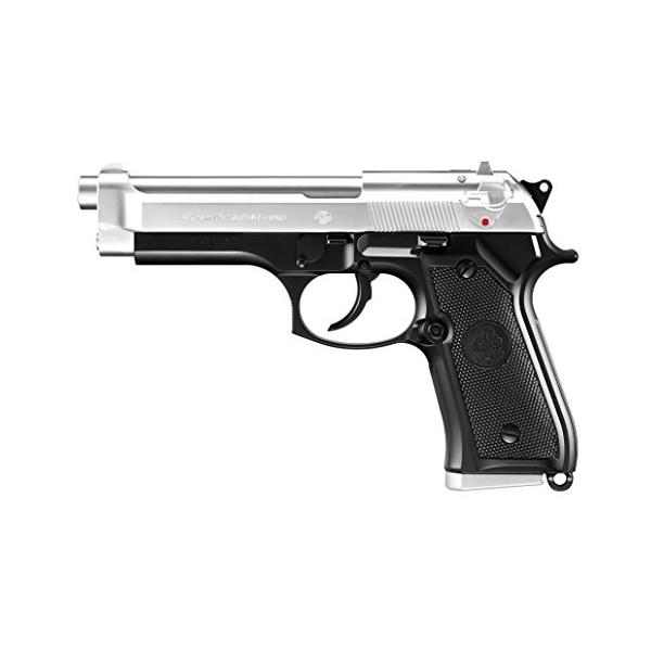 【商品名】東京マルイ No.27 M92Fスライドシルバー ステンレスタイプ 10歳以上エアーHOPハンドガン【商品説明】※このエアソフトガンは、対象年齢10才以上用の競技銃です。〈取扱い注意・説明書〉をよく読んでからご使用ください。【状態...
