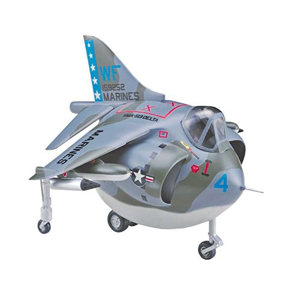 【商品名】ハセガワ たまごひこーき アメリカ海兵隊 AV-8 ハリアー ノンスケール プラモデル TH19【商品説明】組み立て、塗装が必要なプラモデル。別途、工具、塗料等が必要。【状態】新品【発送】1から2営業日で発送(休業日を除く)【JA...