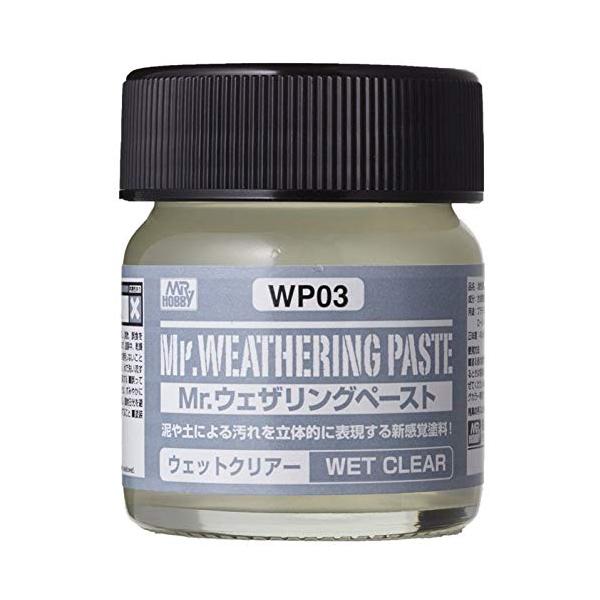 【商品名】GSIクレオス Mr.ウェザリングペーストクリアー 40ml WP03【商品説明】内容量 : 40mlウェザリング色 : ウェットクリアー【状態】新品【発送】1から2営業日で発送(休業日を除く)【JAN】4973028630855