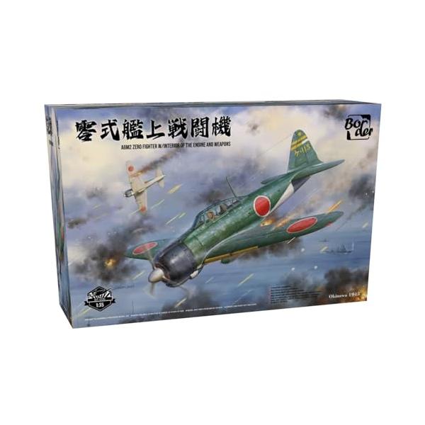 【商品名】ボーダーモデル(Border Model) 1/35 零式艦上戦闘機 w/フルインテリア プラモデル BF006 (飛行機)【商品説明】組み立て塗装が必要なプラモデル。別途、接着剤や工具、塗料等が必要。1/35スケール未塗装プラス...