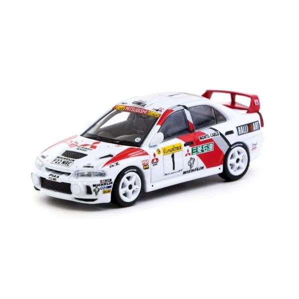 【商品名】スピードマスタージャパン (Speedmaster Japan) TARMACWORKS 1/64 Mitsubishi Lancer Evolution IV Rallye Monte-Carlo 1997 Tommi Maki...