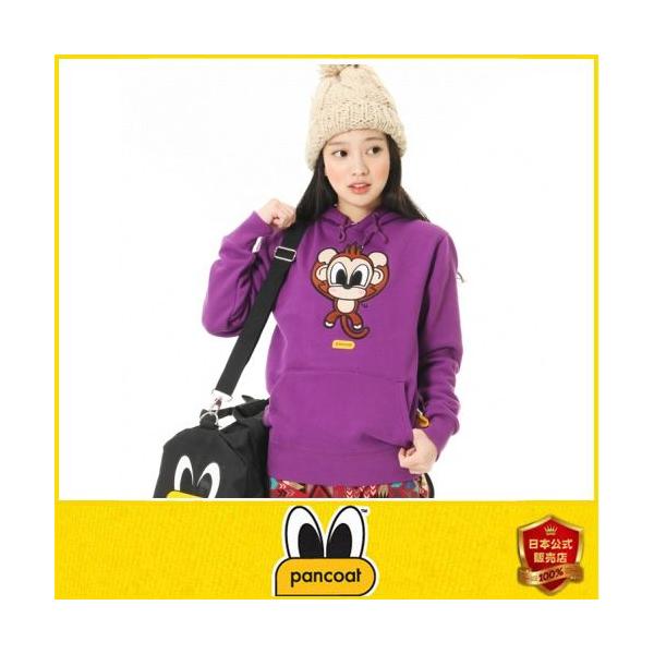 POPMONG FLEECE HOODY GRAPE PEUPLE  パーカー フード付