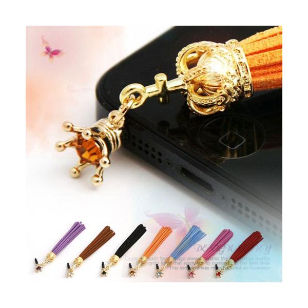 皮の王冠イヤフォンジャック アクセサリーイヤホンジャック イヤホン イヤフォン プラグ