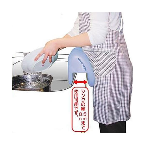 キッチンで腰の負担を軽減する お料理や洗い物もラクラク洗い物 楽ちん もたれる 低いキッチン シンク 引っ掛ける 腰痛対策 台所 料理シンクの手前に引っ掛けるだけで、ラクラク洗い物ができます。低いシンクで水仕事、腰が痛くなりませんか?シンク...
