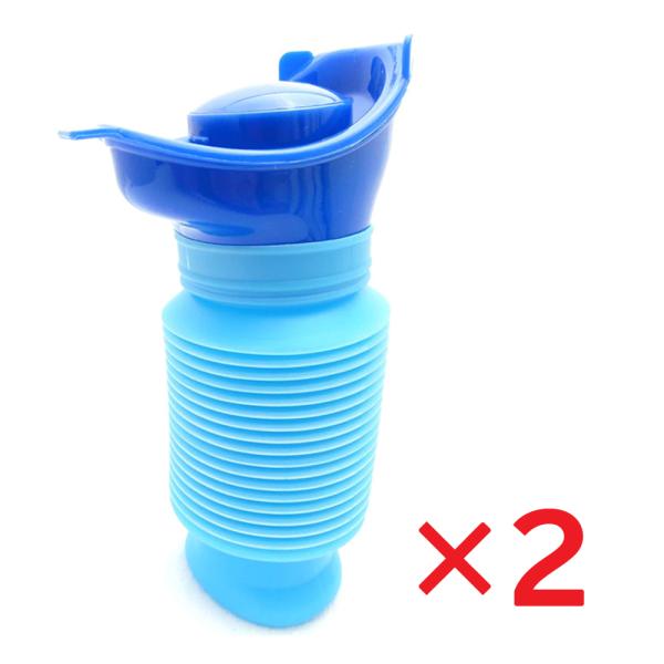 伸縮するボトル型の小便用携帯トイレ。使わないときはコンパクトにして持ち運びができます。蛇腹部分を伸ばせば、最大約750ml入ります。車内での渋滞時や、登山、防災用におすすめです。子供から大人までお使いいただけます。蓋が付いているので、横にし...