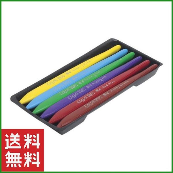 フランスマペッド社のクレヨンです。 プラスチック製なので、力いっぱい握って描いても折れにくく、手足や体についても水で洗えば容易に落とせます。型番：クレヨン6色本体サイズ（約）：15.4 x 6 x 0.8 cm重量：41g