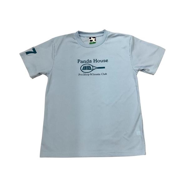 カラーライトブルーとライトピンクのＴシャツで、ボディのフロントとバック・袖にプリントが入っています。素材はポリエステル100%。メッシュUVカット(UPF20) 機能付の吸汗即乾素材を使用してます。汗をかいてもさらっとしたやさしい肌触りの着...