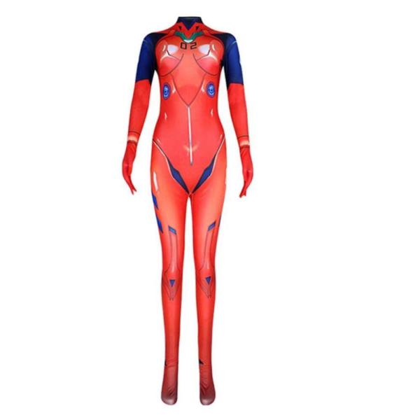 残り在庫数(本日0:00時点)：2オレンジs160オレンジs160【この商品について】人気アニメ「新世紀エヴァンゲリオン」に登場する惣流・アスカ・ラングレーのプラグスーツを再現した女性用ジャンプスーツです。コスプレやイベント、撮影などに最適...