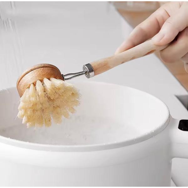 |在庫処分 セール| 残り在庫数(本日0:00時点)：4ブラウン天然竹製キッチンブラシ毎日の食器洗いや調理器具のお手入れに便利な 天然竹製クリーニングブラシ です。環境にやさしく、耐久性にも優れたナチュラル素材を使用しています。特徴エコ素材...