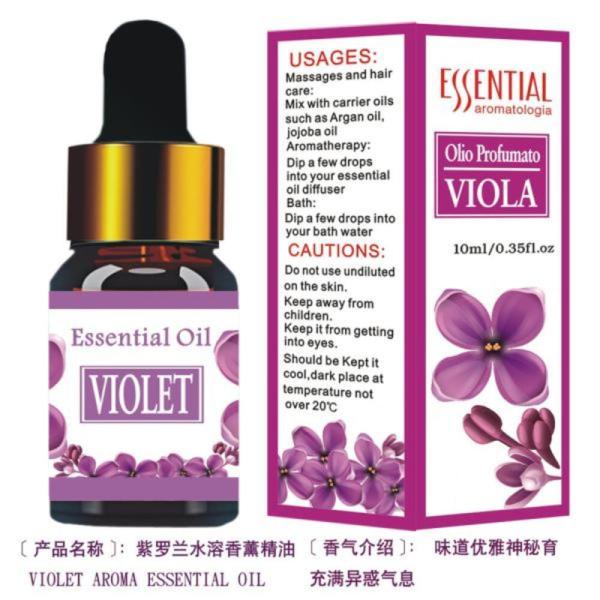 残り在庫数(本日0:00時点)：20バイオレットアロマオイル VIOLET 10ml 高級エッセンシャルオイル 精油 アロマディフューザー空気加湿器アロマ水溶性オイル   バイオレットアロマエッセンシャルオイル  バイオレットのエッセンシャ...