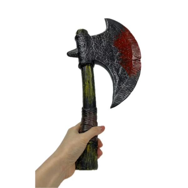 残り在庫数(本日0:00時点)：3まるで本物のような不気味な血痕と、使い込まれたような質感が特徴。軽量なプラスチック製なので、持ち運びも楽々。ホラー系の仮装には欠かせない、本格的な小道具です。今年のハロウィンは、これらのアイテムで周りを怖が...