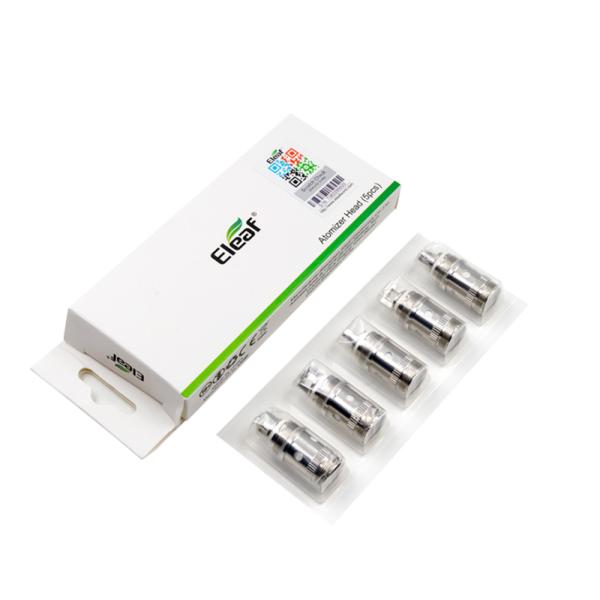 残り在庫数(本日0:00時点)：10.3ohm0.3ohm  Eleaf アトマイザーヘッド (5個入り)     Eleafの公式アトマイザーヘッド。   5個入りパッケージ。   交換が簡単で、味わいを最適化。   ユニークなデザインで...