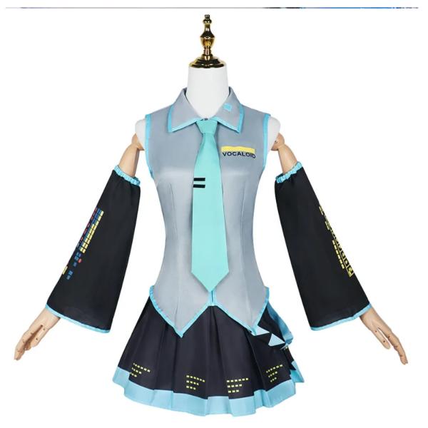残り在庫数(本日0:00時点)：2M「初音ミク」の世界観を忠実に再現した、定番のコスプレ衣装セットです。鮮やかなミクブルーが映える高品質な仕上がりで、ライブ、コスプレイベント、撮影会、ハロウィンなど幅広いシーンにぴったりです。高発色のミクブ...
