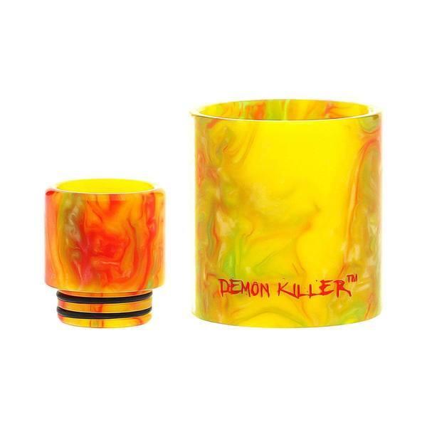 残り在庫数(本日0:00時点)：1イエローイエローDEMON KILLER ドリップチップ＆チューブカバーセットVAPEをもっとスタイリッシュに楽しむための「DEMON KILLER」ブランドのドリップチップ＆チューブカバーセットです。鮮や...