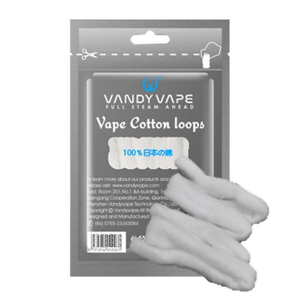 残り在庫数(本日0:00時点)：2Vandyvapeのバンディベープ ベープ コットン Loopsは、100%オーガニックコットンを使用したアトマイザーの芯として使うことができます。耐久性と永続的な蒸気味を持ち、癒しのエリキュートにも効果的...