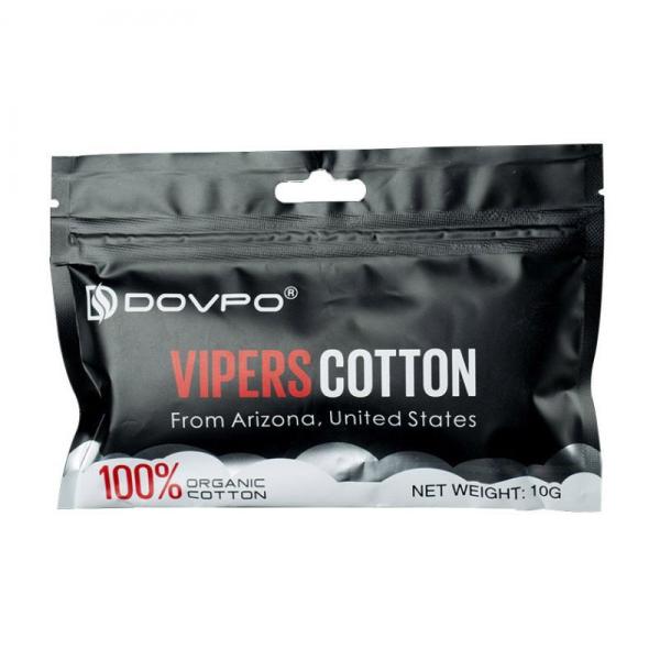 残り在庫数(本日0:00時点)：1DOVPO（ドブポ）Vipers コットンは、VAPE（電子タバコ）用に開発された高品質オーガニックコットンです。アメリカ・アリゾナ産の厳選コットンを使用し、クセのないクリアな味わいと高い吸収性を実現。立ち...