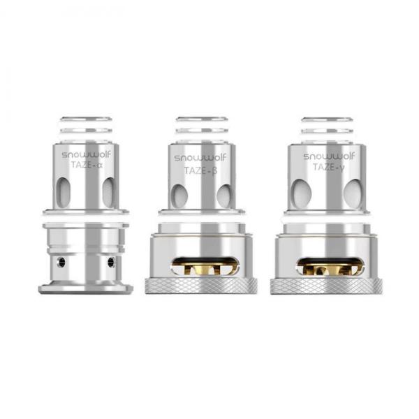 |在庫処分 セール| 残り在庫数(本日0:00時点)：5Beta 0.6ΩBeta 0.6Ω「Sigelei Snowwolf Taze/P50/P40用の交換コイルを5個セットでご提供いたします。P50キットやP40ミニキットにも使用可能...