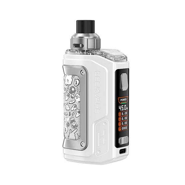 残り在庫数(本日0:00時点)：1ラバーホワイトコンパクトで耐衝撃・防滴仕様のPod型VAPE。トップエアフロー採用で漏れにくく、リキッドは上部から簡単補充。Geekvape Bシリーズコイル対応で濃厚な味とミストを実現。USB Type-...